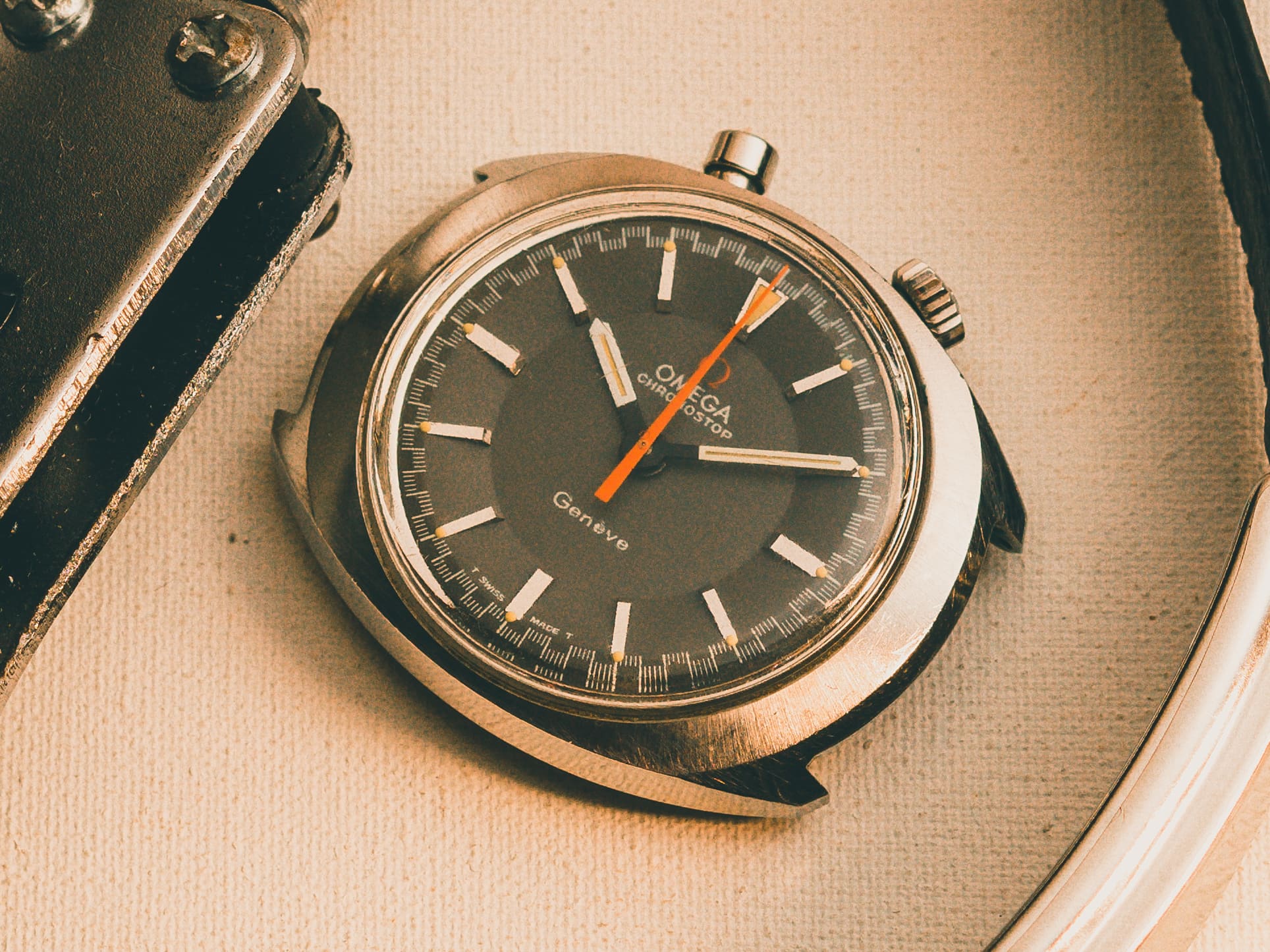 Reseña Omega Genève Chronostop 145.010 “Driver Dial” - SaFonaGastroCrono