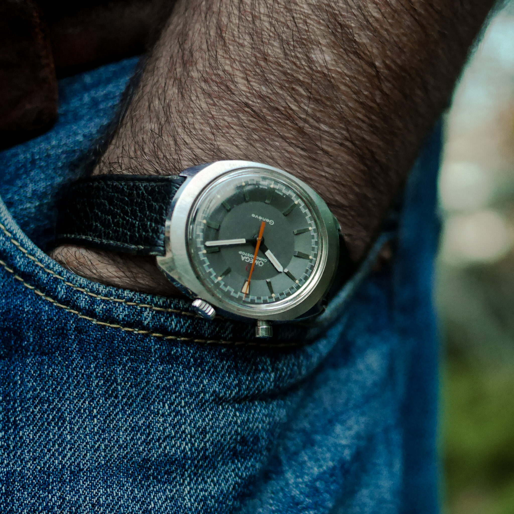 Reseña Omega Genève Chronostop 145.010 “Driver Dial” - SaFonaGastroCrono