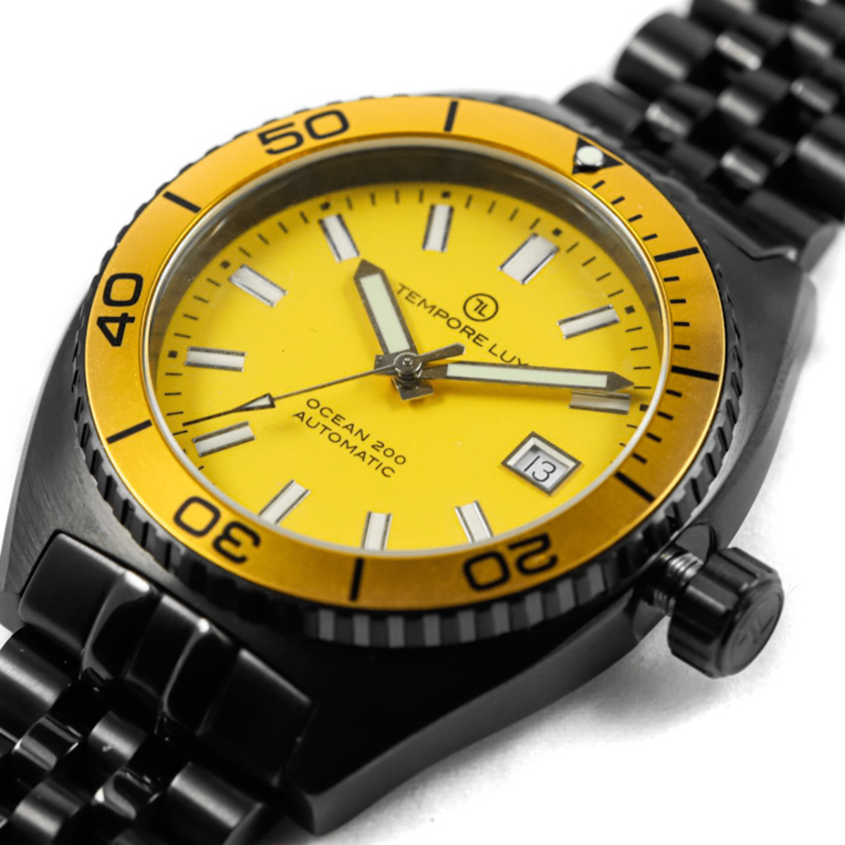 Novedad: Tempore Lux Ocean 200 Black Edition Amarillo - SaFonaGastroCrono
